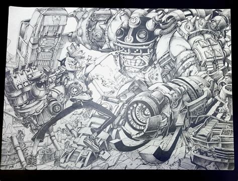 「옛날거 재업 하도 그림을 안그려서 」검은목기린の漫画