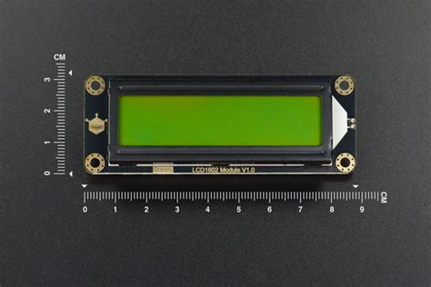Gravity I2c Lcd1602 Arduino Lcd Display Module Green Amicus
