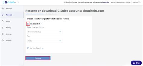 How To Restore Gmail Data Recover Deleted Email Cloudally
