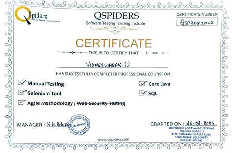 vignesh waran on linkedin qspiders softwaretesting manualtester corejava seleniumautomation…