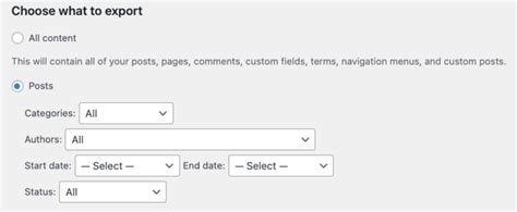 How To Export Wordpress Posts With Images Step By Step Guide Blog