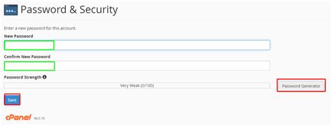 Reset Password Email Di CPanel Qwords Manual Knowledge Base