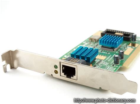 Network Adapter Photo Picture Definition At Photo Dictionary Network Adapter Word And Phrase