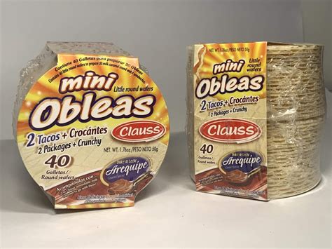 Mini Oblea X 40 Unds Clauss Clauss Distribuciones Jace