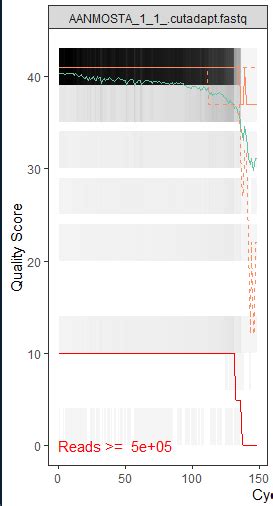 mismatched forward and reverse sequence and the filter removed all reads