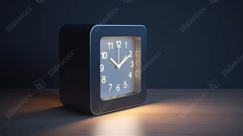 Best Square Clock Powerpoint Background For Presentation Best Square Clock Powerpoint Background For Presentation