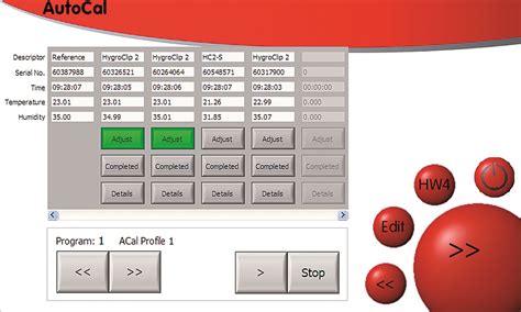 Autocal Software Für Hg2 Rotronic Pst