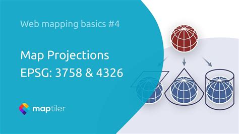 Map Projections EPSG 3857 4326 Web Mapping Basics YouTube