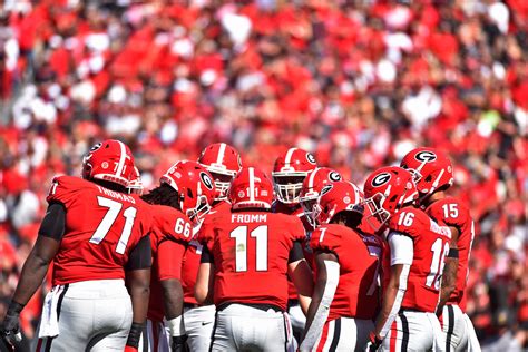 Georgia Bulldogs Colors The Story Behind The Red And Black
