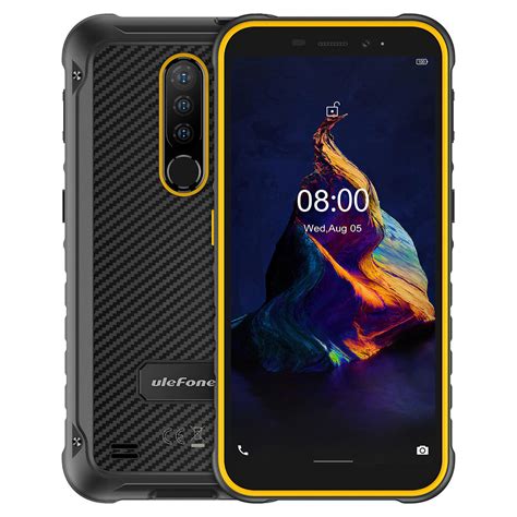 Ulefone Armor X Rugged Waterproof G Android Phone With Inch Screen Octa Core Nfc Gb