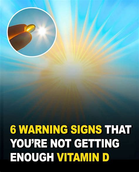 Thinking The Symptoms Of Low Vitamin D Can Develop Slowly And Often