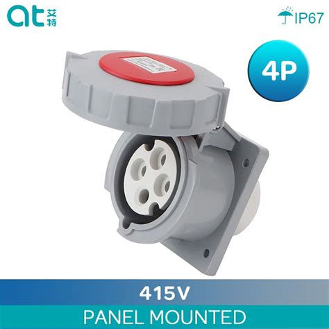 Ip67 Waterproof Industry Power Socket 3 4 5 Pin 16 Grandado