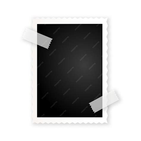 사실적인 사진 프레임 디자인 무료 Psd 파일