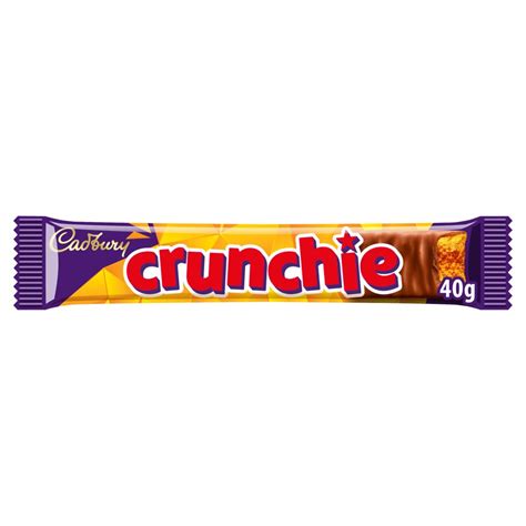 Cadbury Crunchie Chocolate Bar 40g Bestway