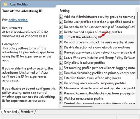 How To Disable Device Advertising ID In Windows