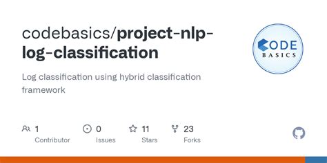 Github Codebasicsproject Nlp Log Classification Log Classification Using Hybrid