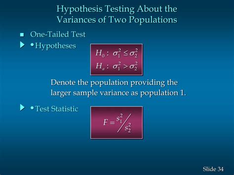 Ppt Chapter 11 Inferences About Population Variances Powerpoint Presentation Id 5755624