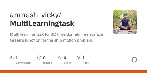 GitHub Anmesh Vicky MultiLearningtask Multi Learning Task For D Time Domain Free Surface