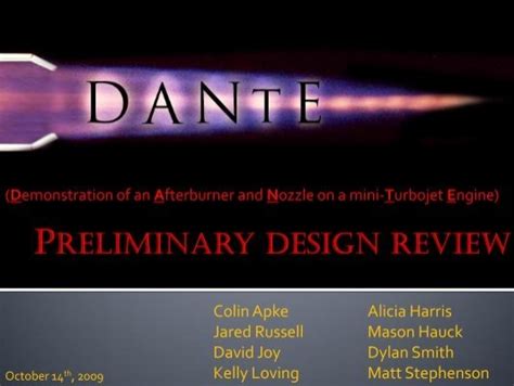 Pdr Aerospace Engineering Sciences Senior Design Projects Pdr Aerospace Engineering Sciences Senior Design Projects