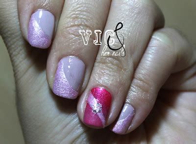 Vic And Her Nails Pink Bling