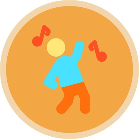 Dancing Vector Icon Design 20570815 Vector Art At Vecteezy