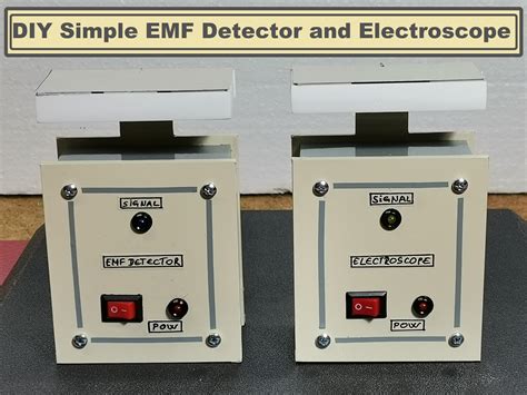 Gallery DIY Simple Sensitive EMF Detector And Electroscope Hackaday Io