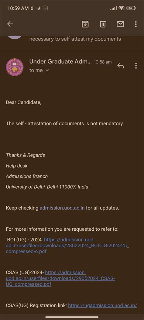 Official Clarification On The Issue Of Self Attestation R