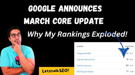 Google March Core Update Is Absolutely Welcome Let S Talk SEO