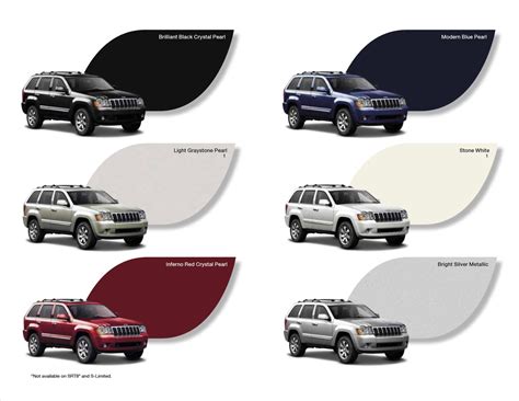 2017 Jeep Grand Cherokee Limited Color Codes 2017 Jeep Grand Cherokee Limited Color Codes