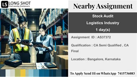 Apply Via Whatsapp With Assignment Id As37372 Or Click The Link To