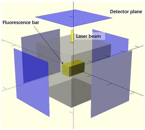 Setup Of Numerical Cube Phantom Experiment Download Scientific Diagram