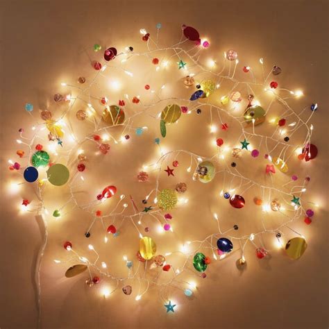 Plug In Colourful Charm Wire String Lights Lisa Angel