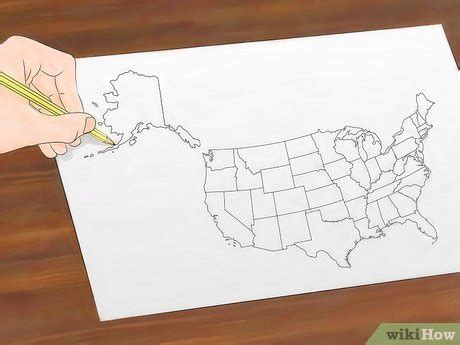 How To Draw Usa Map United States Map