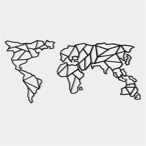 Your Store Abstract World Map