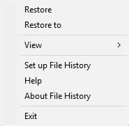 Restore Files Or Folders From File History In Windows Tutorials