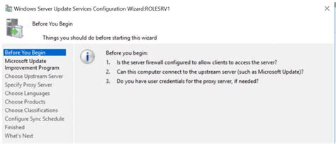 WSUS Windows Server 2016 Installation And Configuration