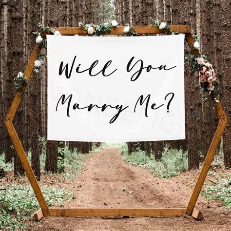 Wedding Proposal Signs