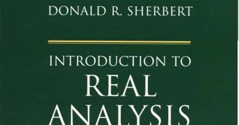 Kunci Jawaban Introduction To Real Analysis Robert G Bartle Donald R Sherbert