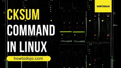 Cksum Command In Linux Youtube