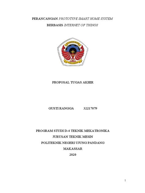 Rancang Bangun Smarthome Dengan Sistem Iot Pdf Komputer Teknologi And Rekayasa