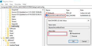 How To Bypass Secure Boot To Install Windows