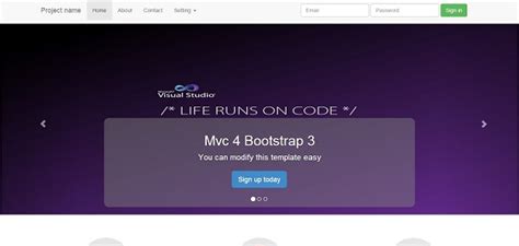 Bootstrap3 For Mvc4 Vs2010 Visual Studio Marketplace