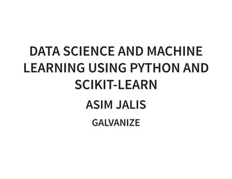 Authorship Attribution And Forensic Linguistics With Pythonscikit Learnpandas By Kostas