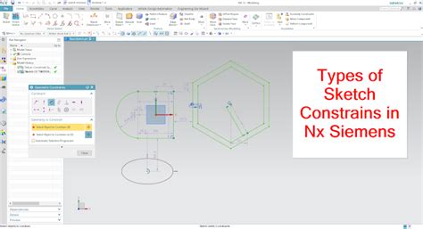 Siemens Nx Sketch Sketch Constrains Modsim Solution