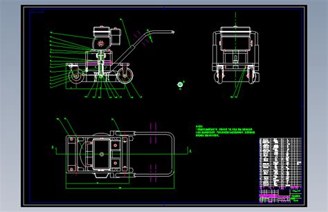 旋刀式割草机的设计 手推式除草机设计【12张cad图纸 文档】 Autocad 2007 模型图纸下载 懒石网