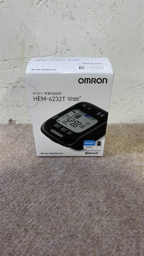 その他 買取価格情報 東大阪市 店頭でのお買取 新品未使用 OMRON オムロン 手首式血圧計 HEM 6232T 買取コム家電 テレビ