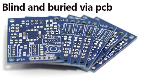 Blind And Buried Via Circuit Board Production And Application Scenarios