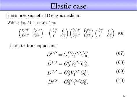 a note data requirements for inverse theory ppt download