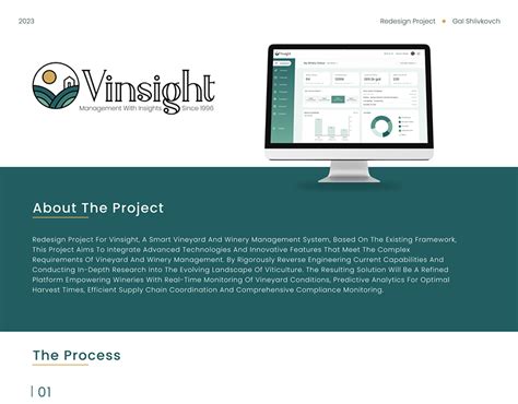 vinsight smart vineyard and winery management system behance
