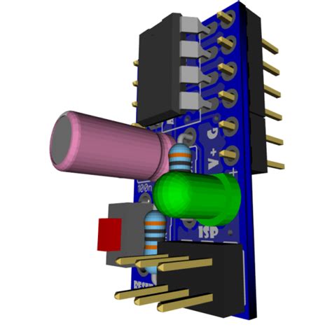 Attiny85 Isp Kit Arduino Compatible Wattiny85 Microcontroller